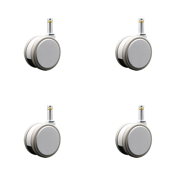 Service Caster 3 Inch MRI Safe Casters – 7/16 Grip Ring Stem – Set of 4 – Service Caster ...